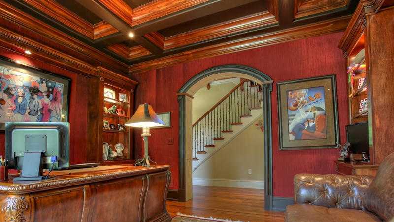 Majestic mahogany masterpiece lies behind these doors