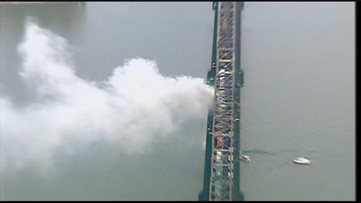 Images: K&I Railroad Bridge fire