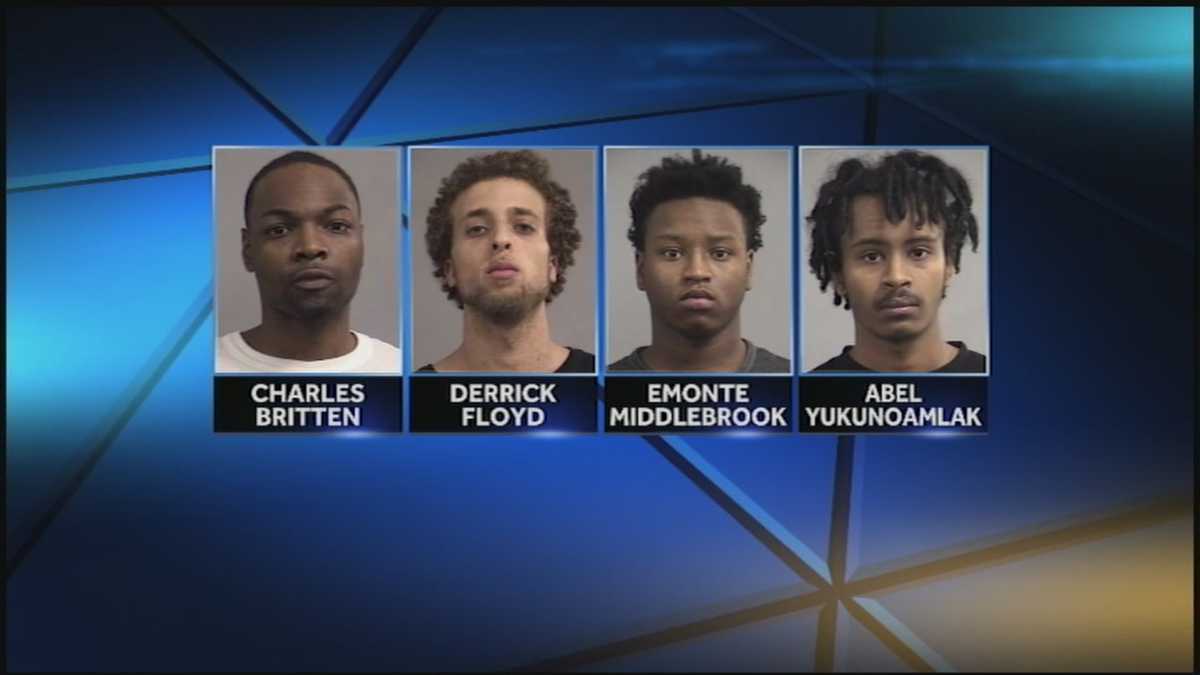 4 men charged in east-end shooting
