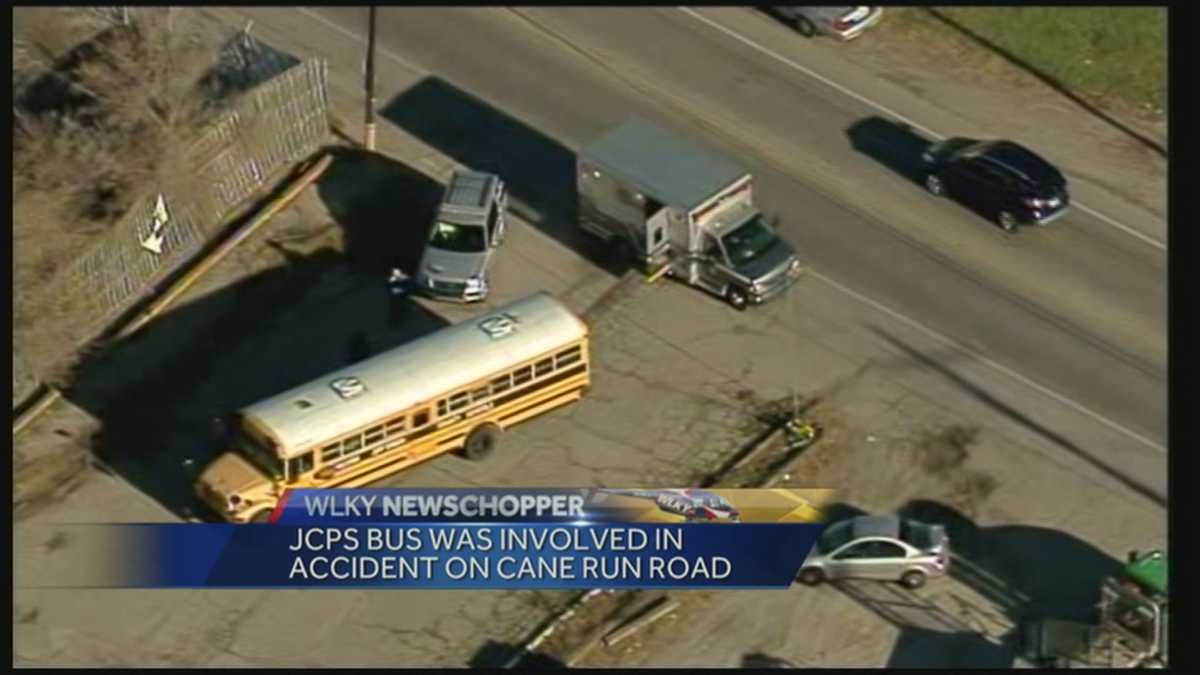 JCPS bus involved in accident at Cane Run Road and Darlene Drive