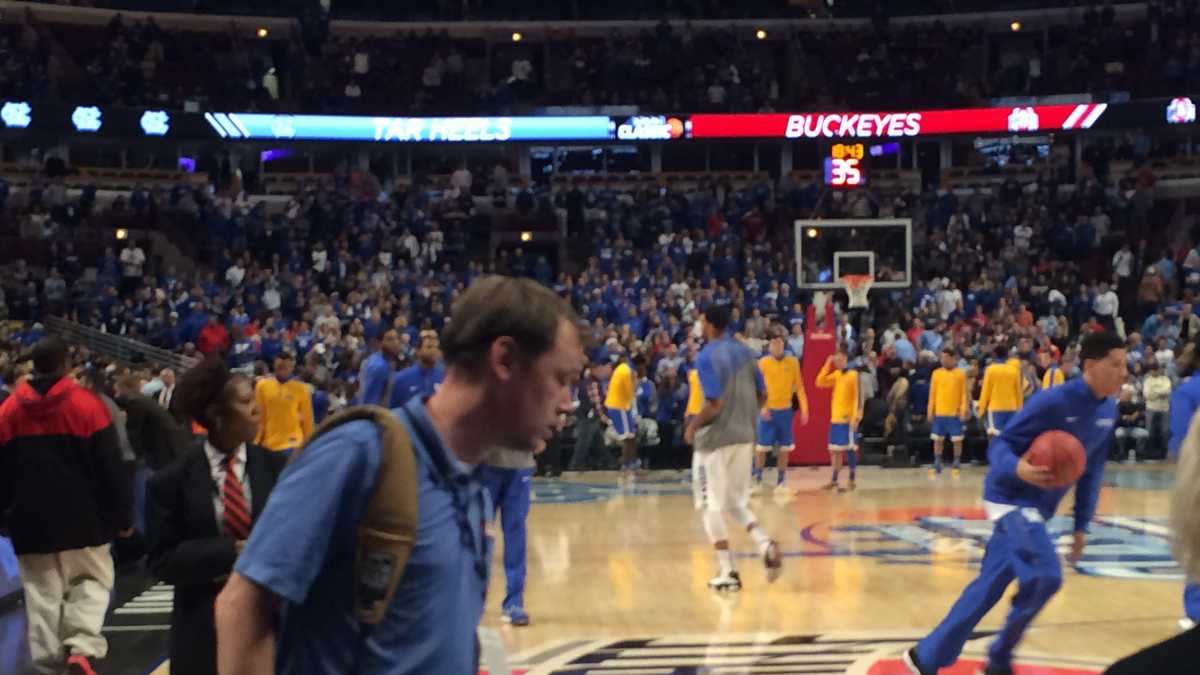 View pictures from CBS Sports Classic at the United Center