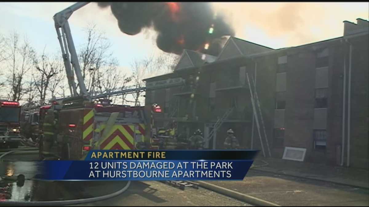 Fire breaks out at apartment complex off Ferndale Road