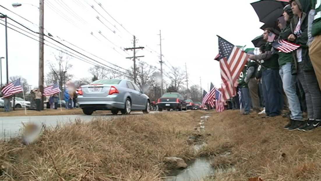 Images: Capt. Adam Satterfield memorial, funeral service