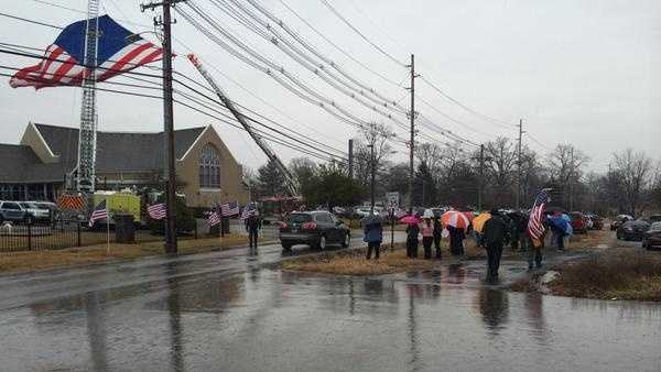 Images: Capt. Adam Satterfield memorial, funeral service