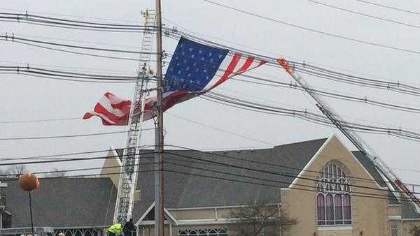 Images: Capt. Adam Satterfield memorial, funeral service