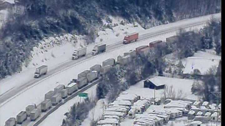 Images: Drivers stranded along I-65 since Wednesday