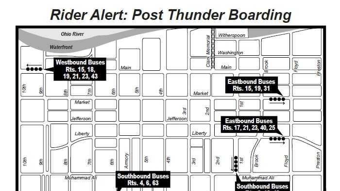 TARC adds routes for Thunder Over Louisville