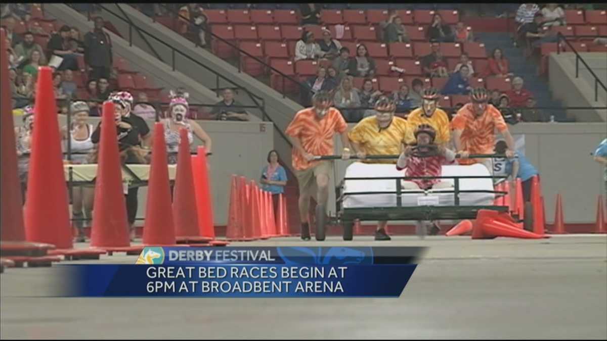 Thousands expected at Broadbent Arena for Great Bed Race