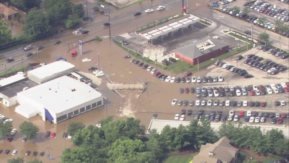 Cleanup efforts begin after flood waters subside