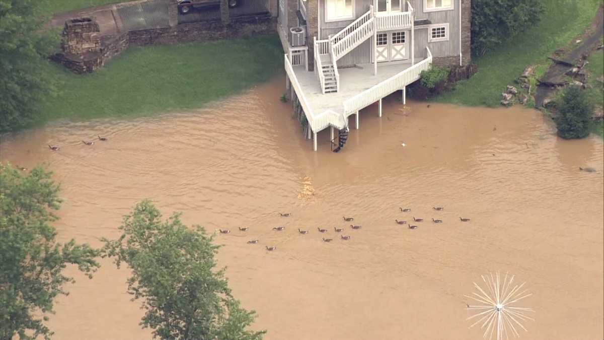 Images: Tuesday morning flooding