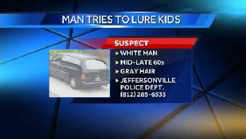Police continuing investigation after man tries luring children into van