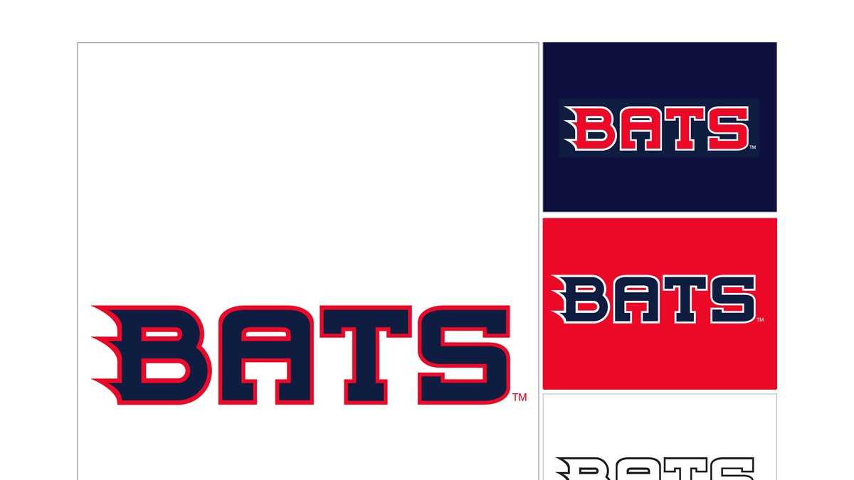 Images: New Louisville Bats logos