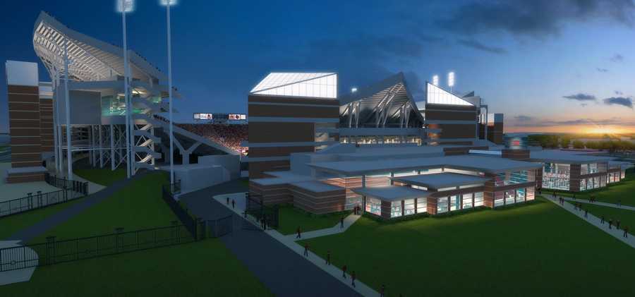 IMAGES: UofL football complex expansion updates