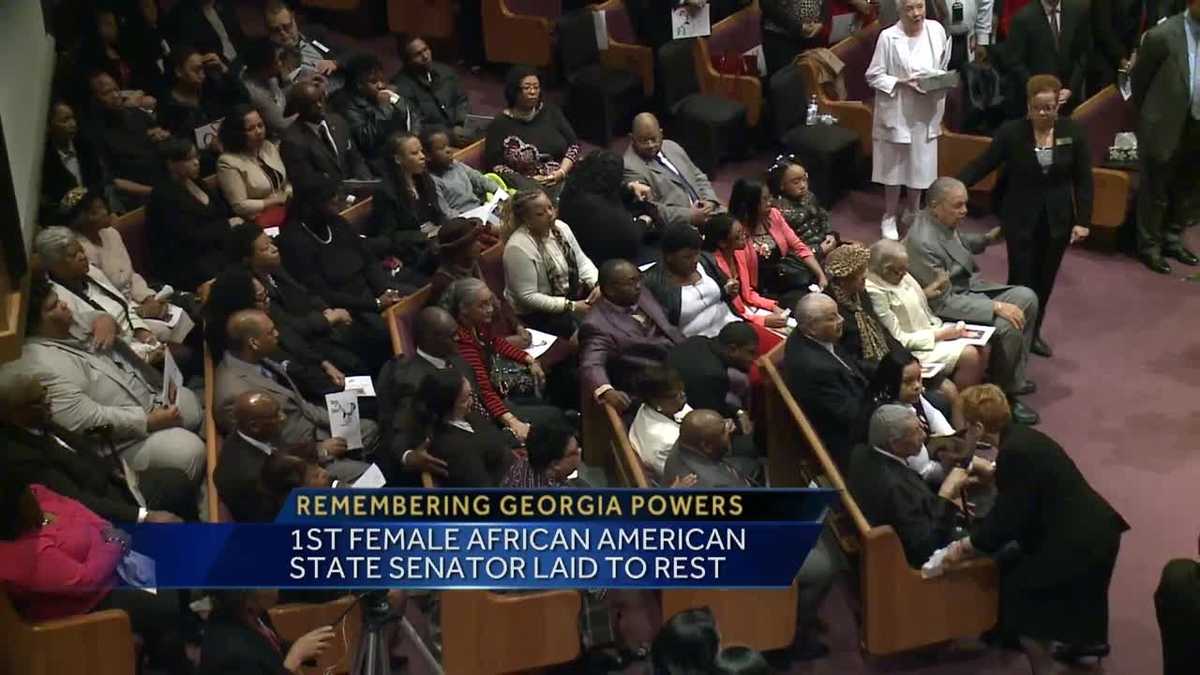 Hundreds remember former Sen. Georgia Davis Powers, including POTUS
