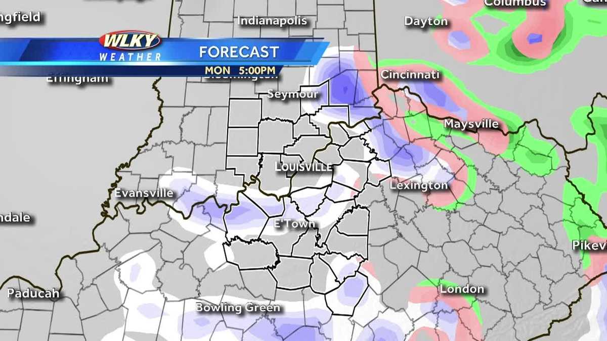 Hour-by-hour: Light snow accumulation overnight