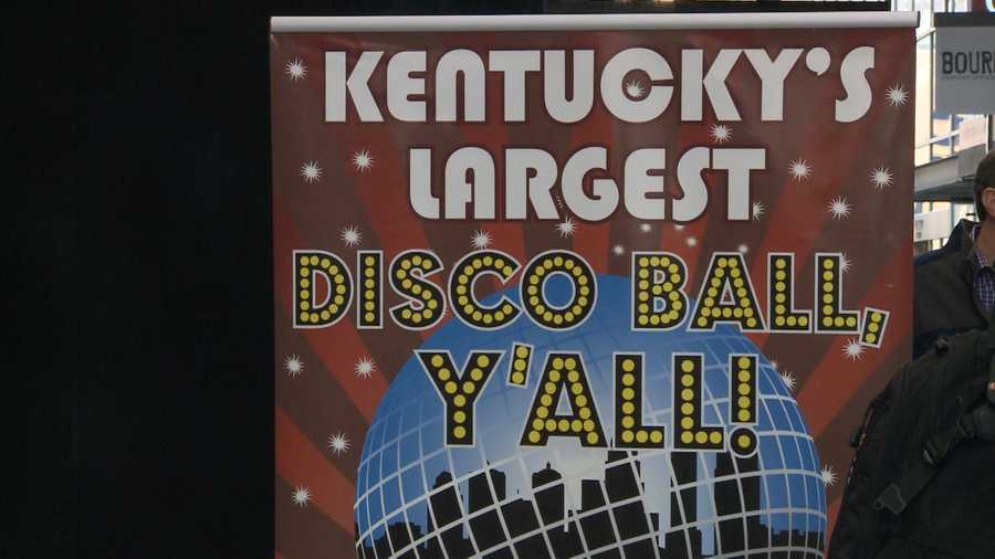 Images: Kentucky's largest disco ball unveiled