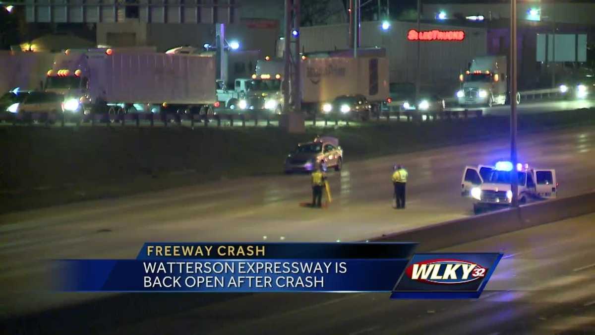 1 person seriously injured in Watterson Expressway crash