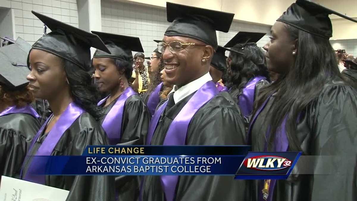 Ex-convict achieves goal of earning college diploma