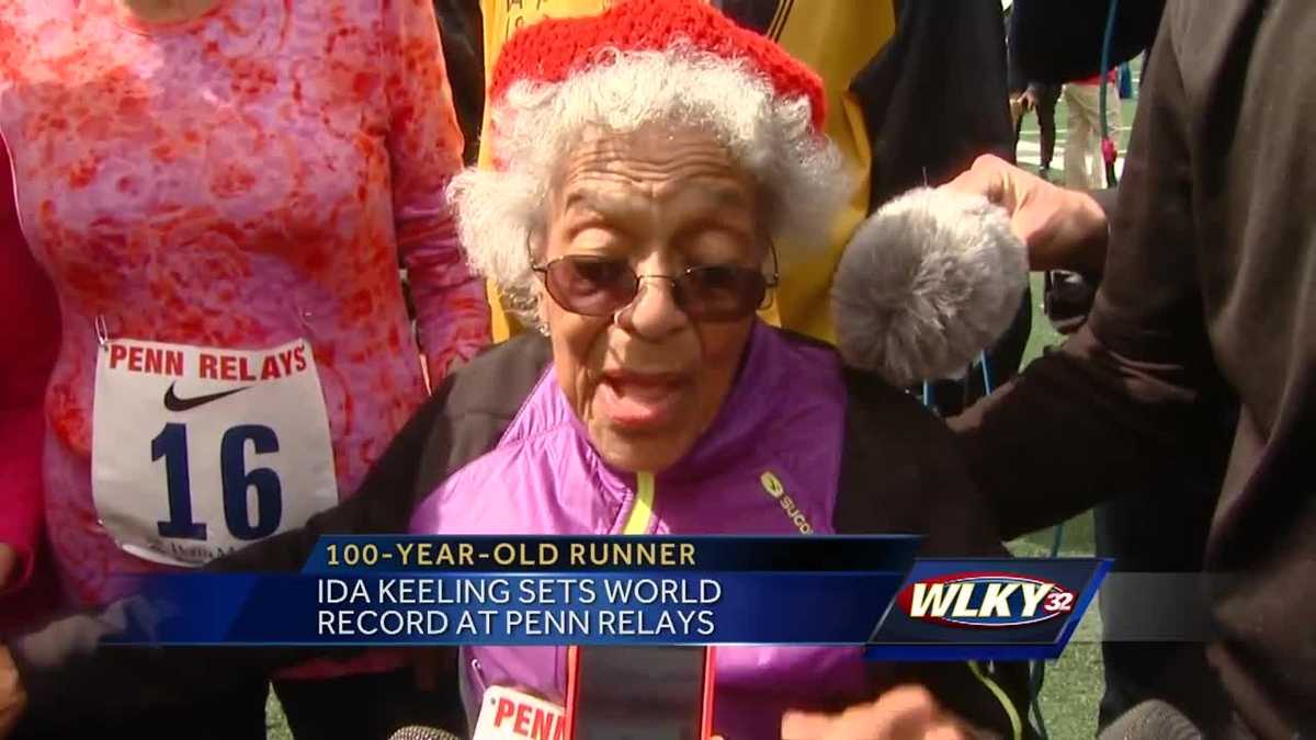 100-year-old runner sets world record for age group