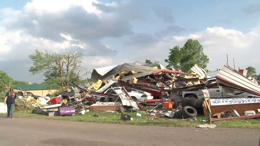 IMAGES: Tornado damage in Graves County