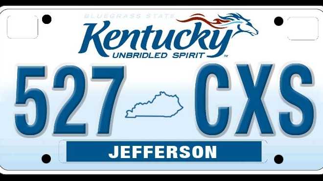 Kentucky starts online license plate renewal service