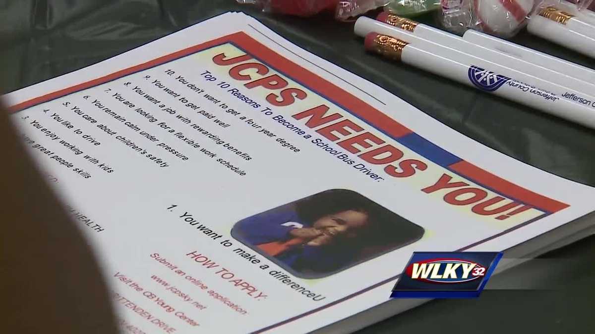 JCPS recruiting bus drivers to fill shortage