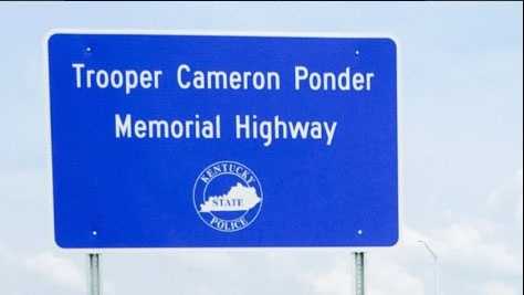 Portion of interstate named in honor of fallen KSP trooper