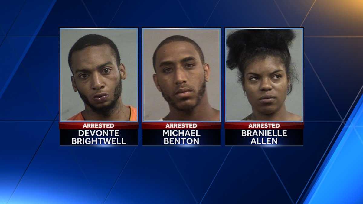 Police: 3 arrested following bank robbery