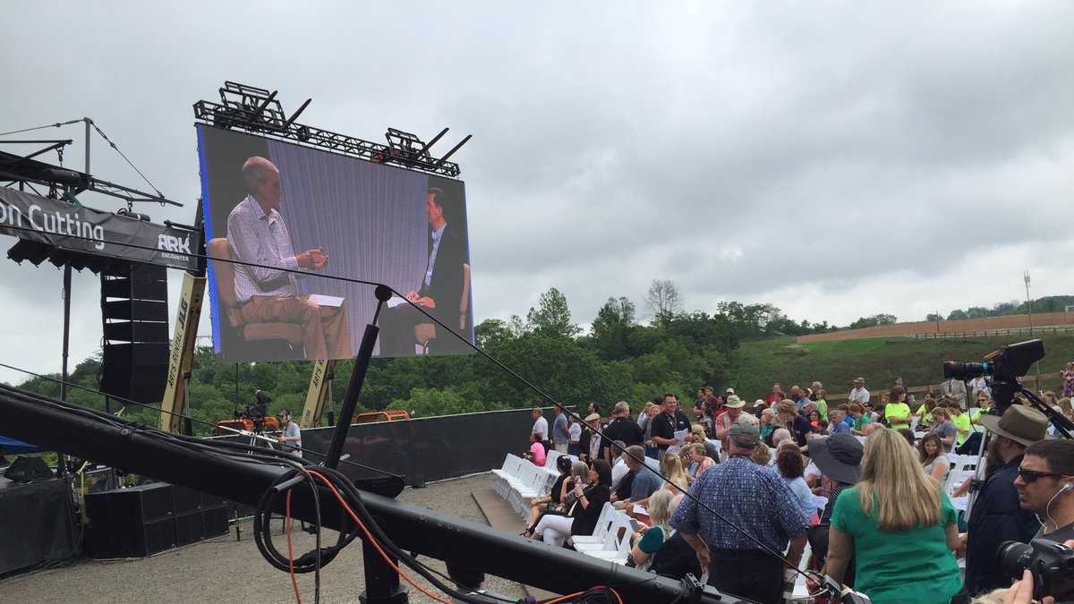 IMAGES: Ribbon cut, tours begin at Ark Encounter