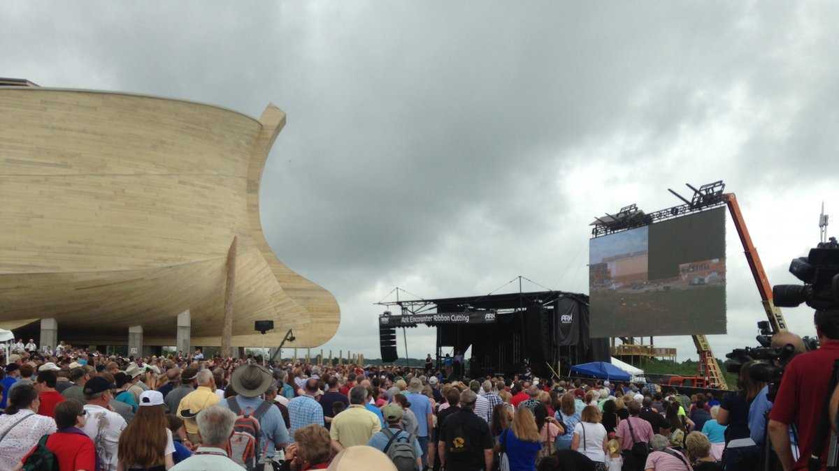 IMAGES: Ribbon cut, tours begin at Ark Encounter