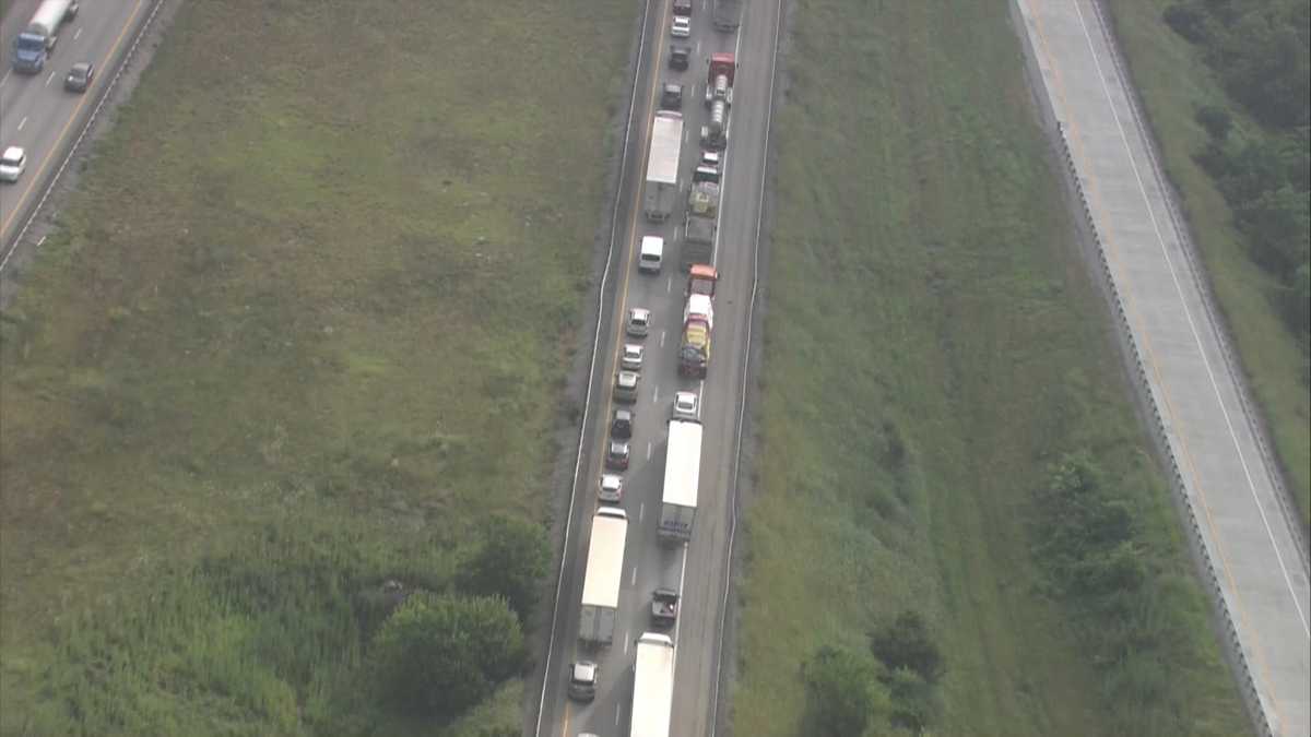 Images: Crash on I-71 North causes backup