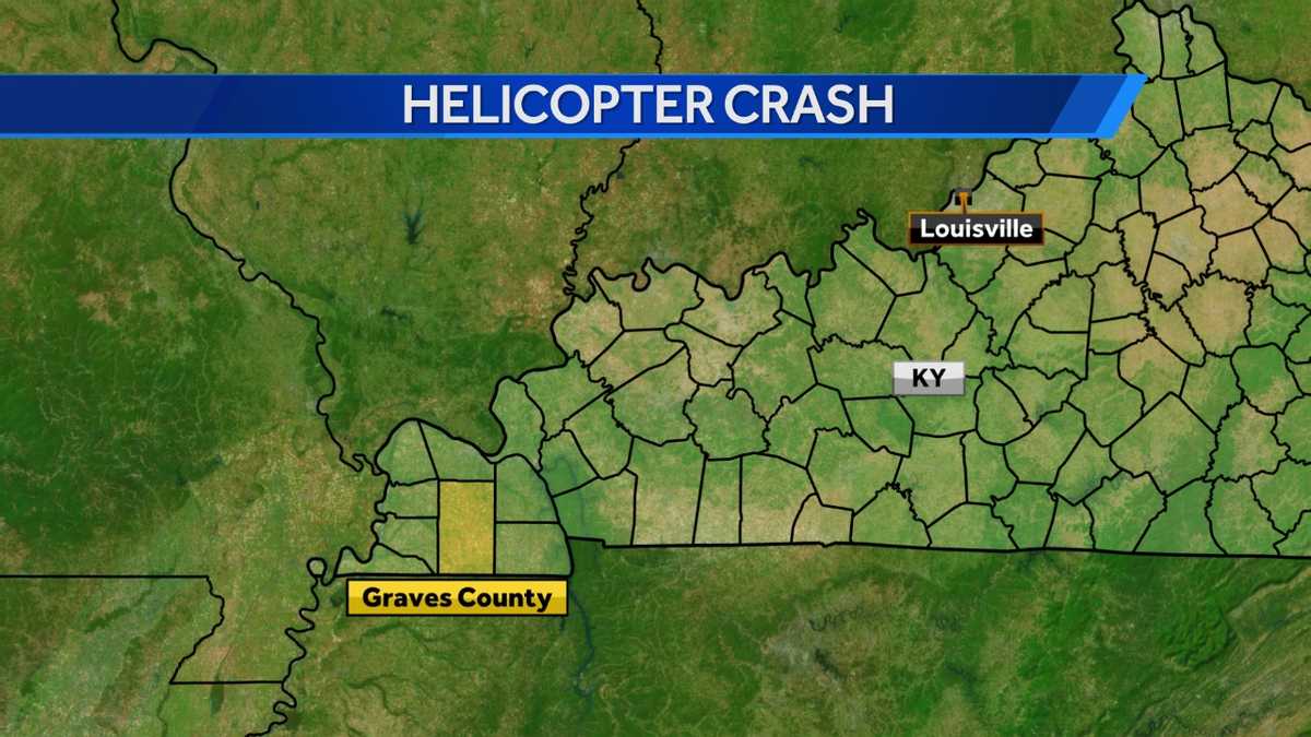 Pilot dead after helicopter crash in Graves County