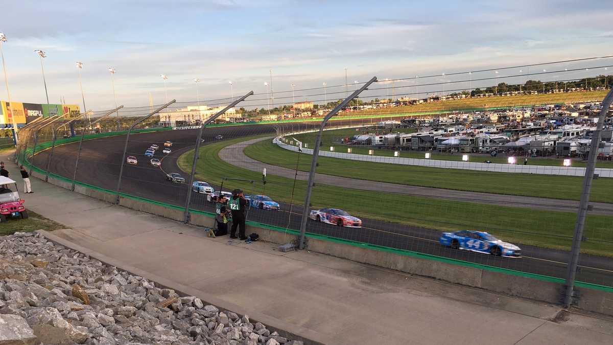 IMAGES: Pit row at the Kentucky Speedway