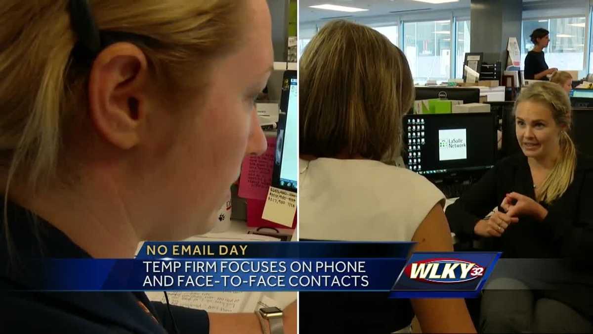 Temp agency implements 'No Email Day' to improve customer relations