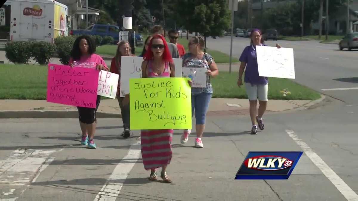 Bullying walk organized after student is beat up