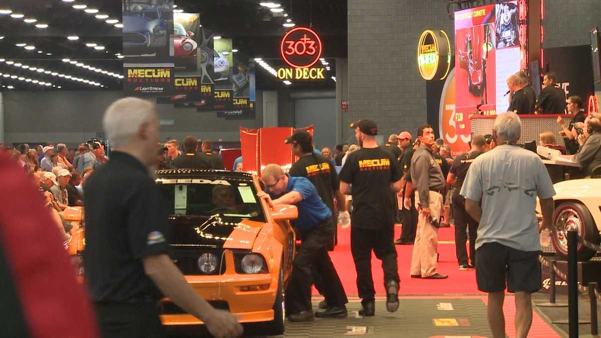 IMAGES: Mecum Auto Auction arrives at Kentucky Expo Center