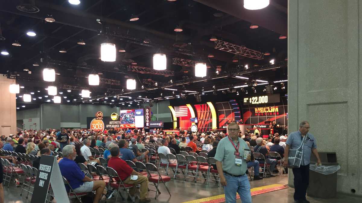 IMAGES: Mecum Auto Auction arrives at Kentucky Expo Center
