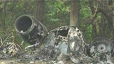 First Images From Site Of Comair 5191 Crash