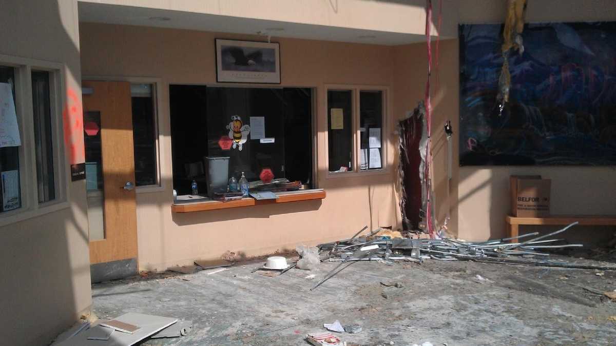 Images: Inside Henryville School After Tornado Damage