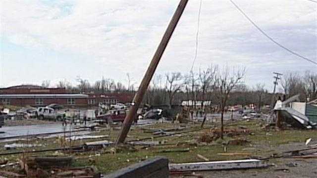 Henryville gets help from people living hundreds of miles away