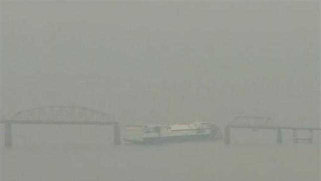 Images: Eggner's Ferry Bridge Collapse