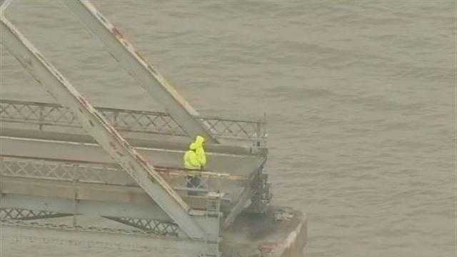 Images: Eggner's Ferry Bridge Collapse