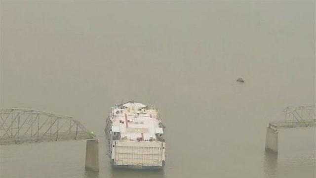 Images: Eggner's Ferry Bridge Collapse
