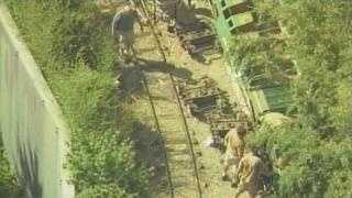 Images: Louisville Zoo train derailment
