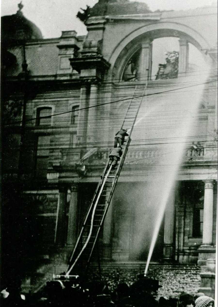 1912 Fire Gutted Butler County Courthouse, Killed 3 Firemen