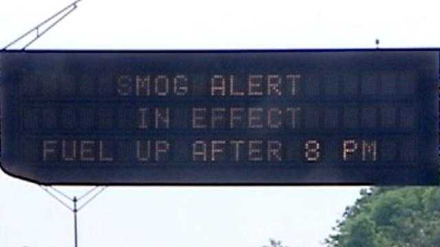 Smog alert issued for Friday