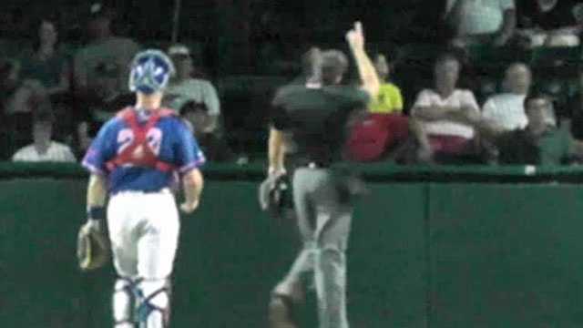 Umpire ejects stadium staff member for playing 'Three Blind Mice'