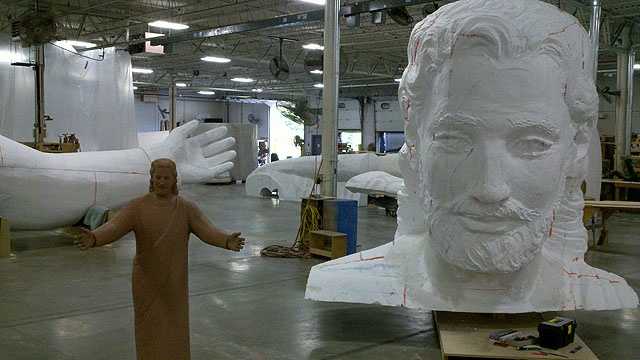 New statue of Jesus Christ almost ready to rise