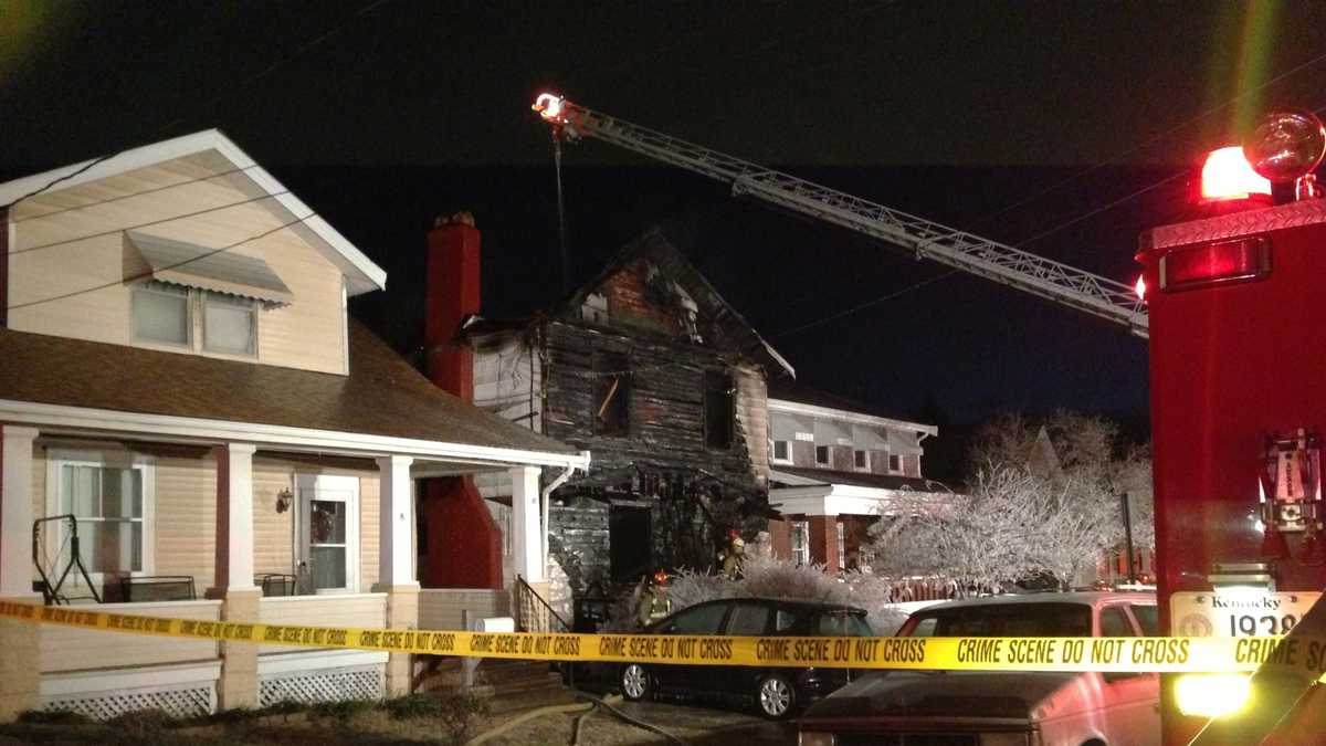 IMAGES: 2 injured in Latonia house fire