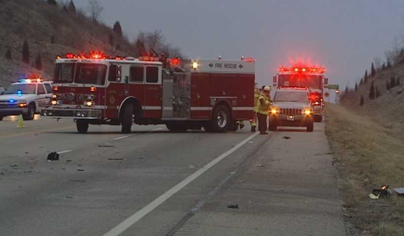 Images: 4 hurt in AA Highway crash